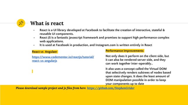 React JS part 1 | PPT