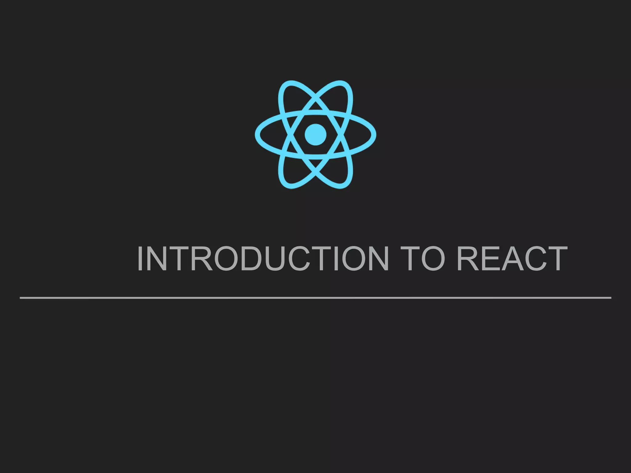 Reactjs | PPT