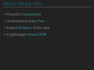 Reactjs | PPT