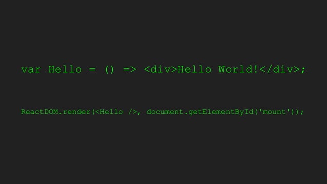 ReactJs presentation | PPTX | Web Development | Internet