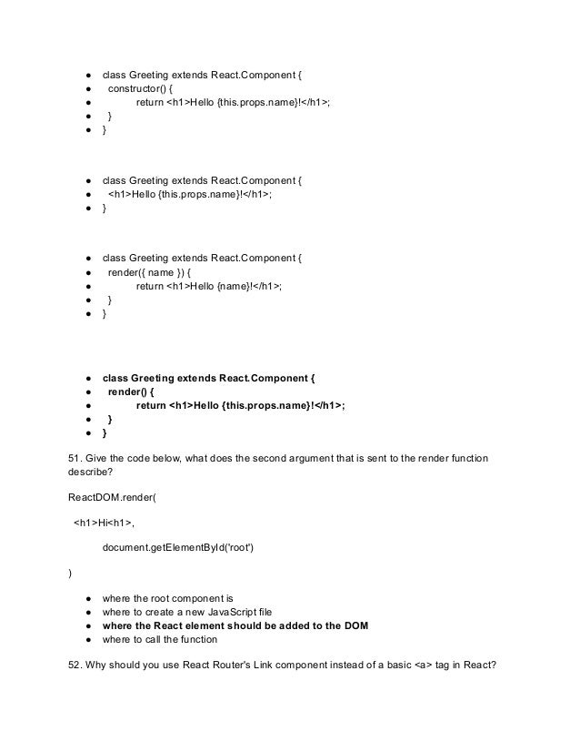 ReactJS Test Questions Answers.pdf