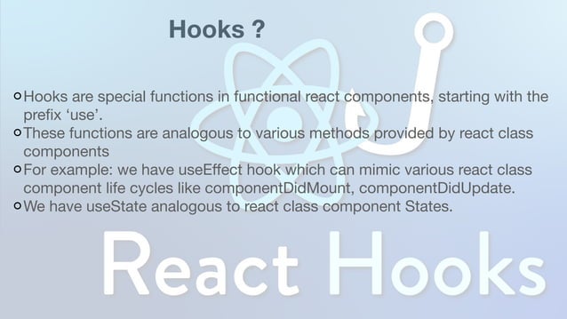 React js use contexts and useContext hook | PPT
