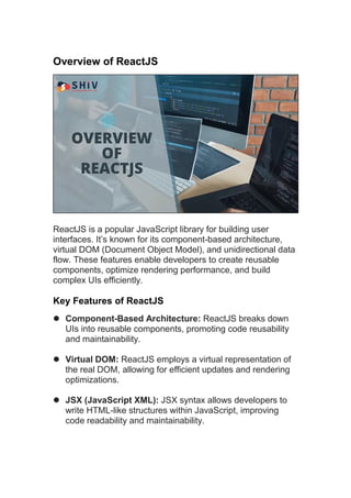 Detailed Guide to ReactJS vs. Angular and UAE Developers' Preference | PDF