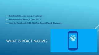 React Native | PPT