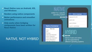 React Native | PPT