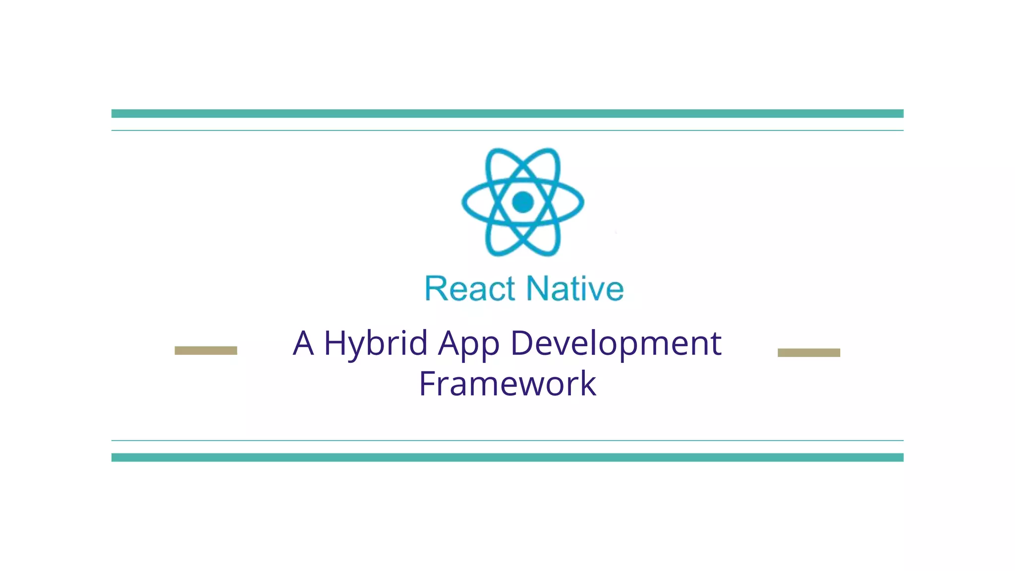 React native | PPT