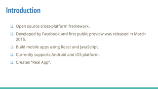 React native | PPT