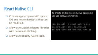 React native | PPT