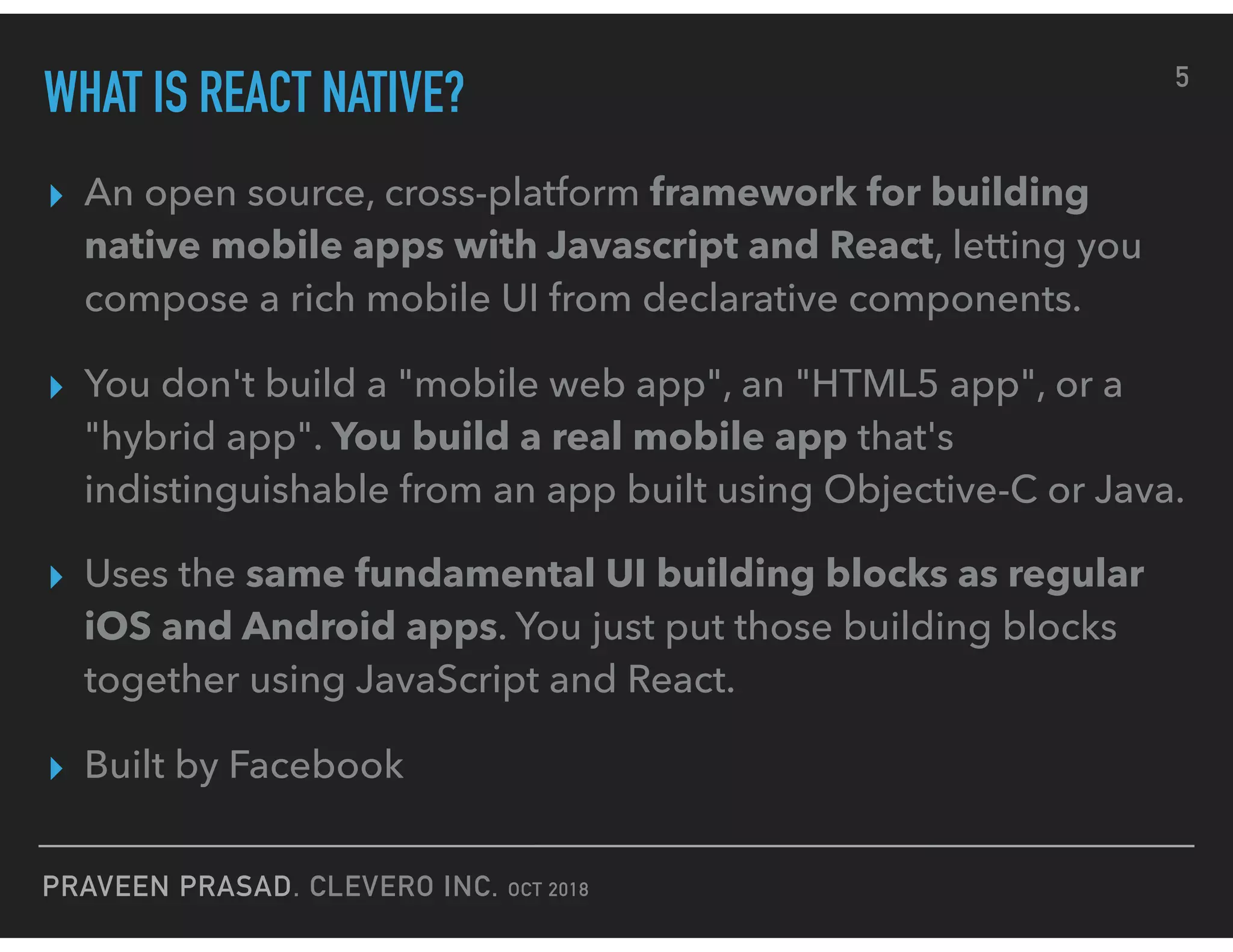 React native.key