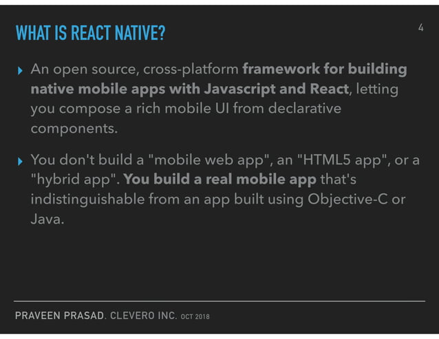 React native.key