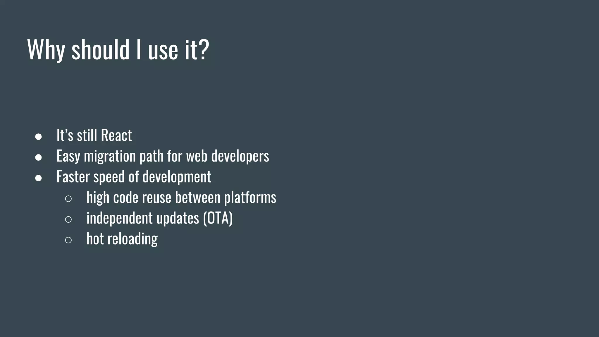 Introduction to React Native | PPT