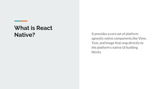 React native | PPT