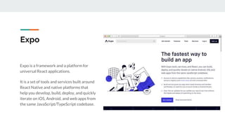 React native | PPT