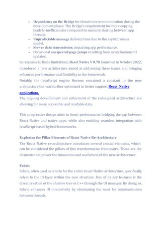 React Native’s New Architecture Decoded: How to Migrate & Benefits? | PDF