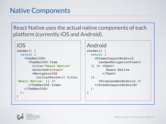 Workshop 24 React Native Introduction Ppt