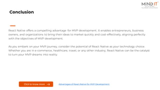 React Native - Why to choose it for your MVP Development | PPT | Free Download