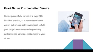 React native app development | PPT