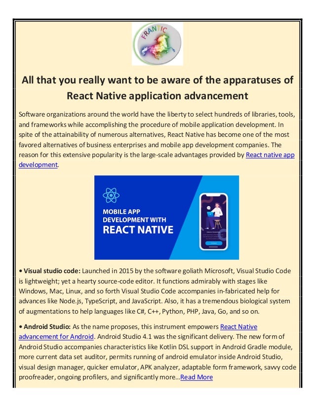React Native App Development Pdf