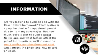 React Native App Development Cost Breakdown 2023 | PDF