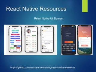 React native basic & it's benefit | PPTX
