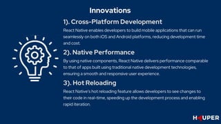 React Native Development: Innovations, Challenges, and Opportunities ...
