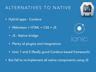 React native first impression | PPT