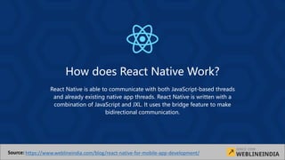 React Native for Mobile App Development: A Quick Guide | PPT