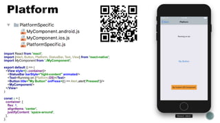 React native introduction | PPT