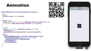 React native introduction | PPT