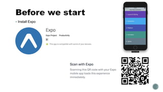 React native introduction | PPTX | Web Development | Internet