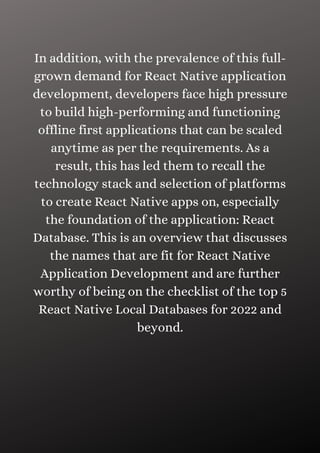 React Native Local Database For Super Smart Applications.pdf