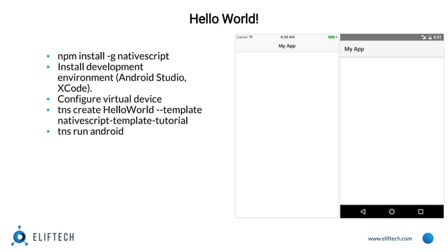React Native & NativeScript | PPT