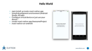 React Native & NativeScript | PPTX