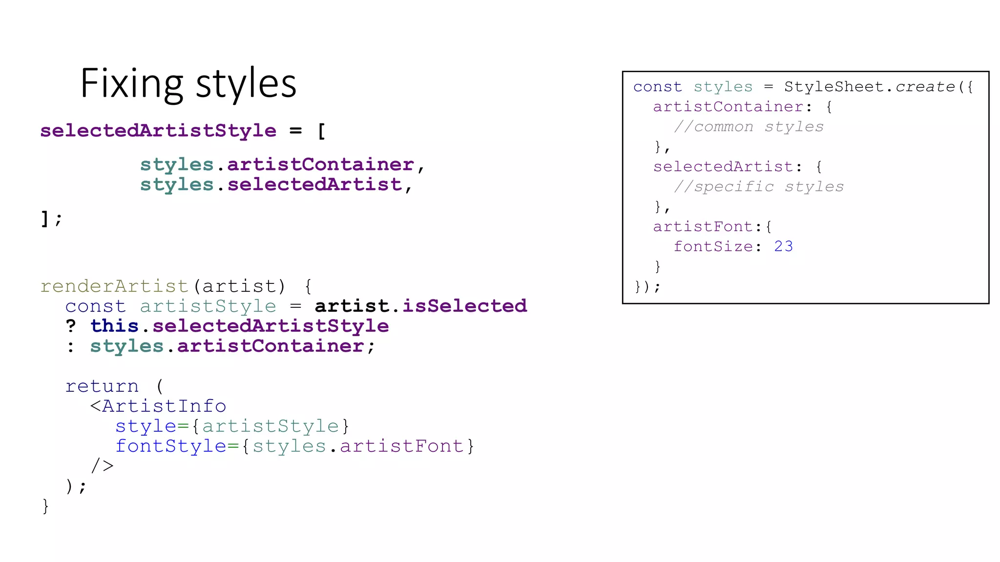 React Native Rendering Performance Ppt