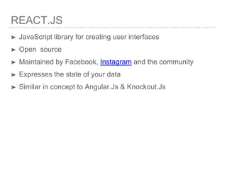 React Native Intro | PPT