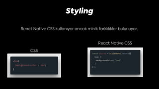 React Native [ TR ] | PDF
