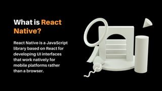 What is React Native? | PPT