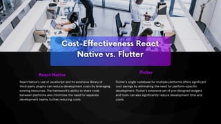React Native vs. Flutter for Healthcare App Development | PPT