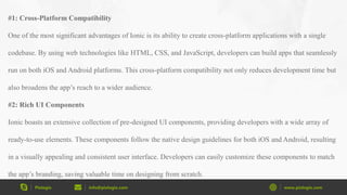 React Native vs Ionic - The Best Mobile App Framework | PDF