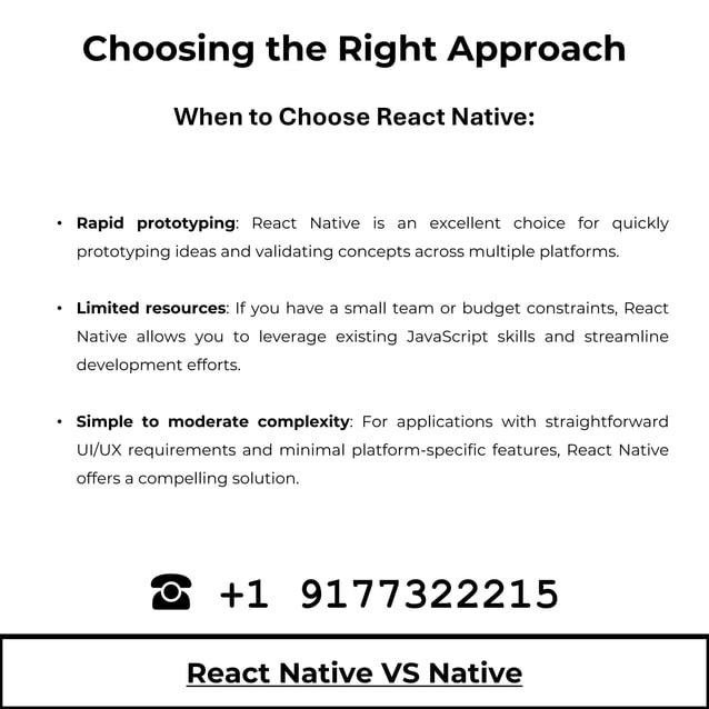 React Native Vs Native Which Is Better For App Development Pdf 