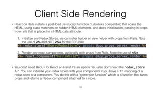 React on rails v4 | PPT | Free Download