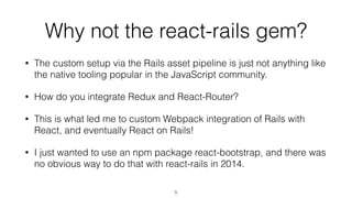 React on rails v4 | PPT