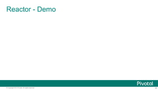 Intro to Reactor | PPTX | Programming Languages | Computing