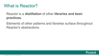 Intro to Reactor | PPTX | Programming Languages | Computing