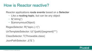 Intro to Reactor | PPTX | Programming Languages | Computing