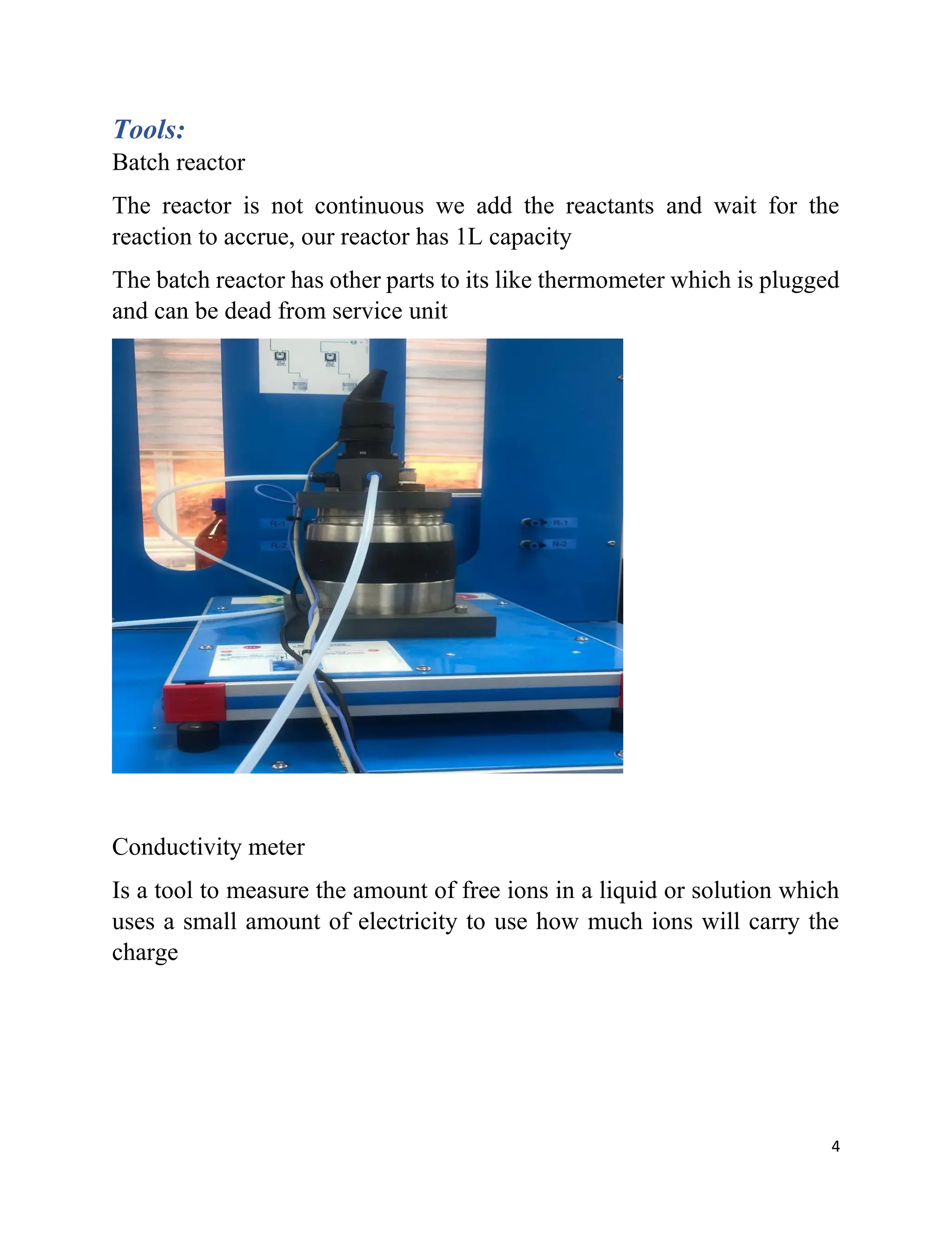 reactor design batch reactor | PDF | Chemistry | Science