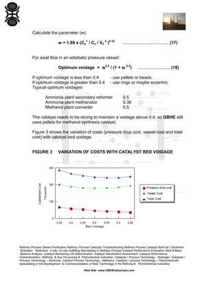 Reactor and Catalyst Design | PDF