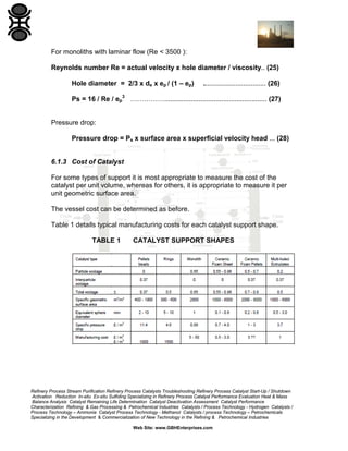 Reactor and Catalyst Design | PDF