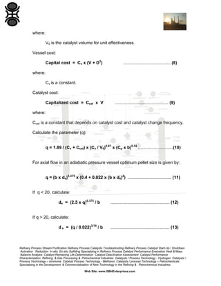Reactor and Catalyst Design | PDF