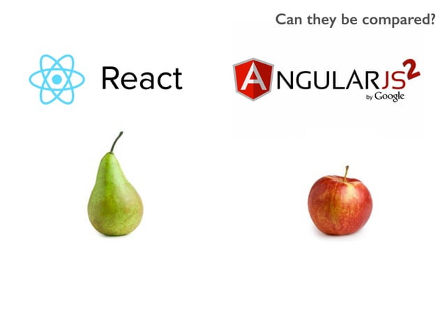 ReactJS or Angular | PPT